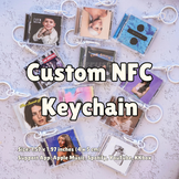 Personalized NFC Album Tag Keychain | Custom CD Keychain